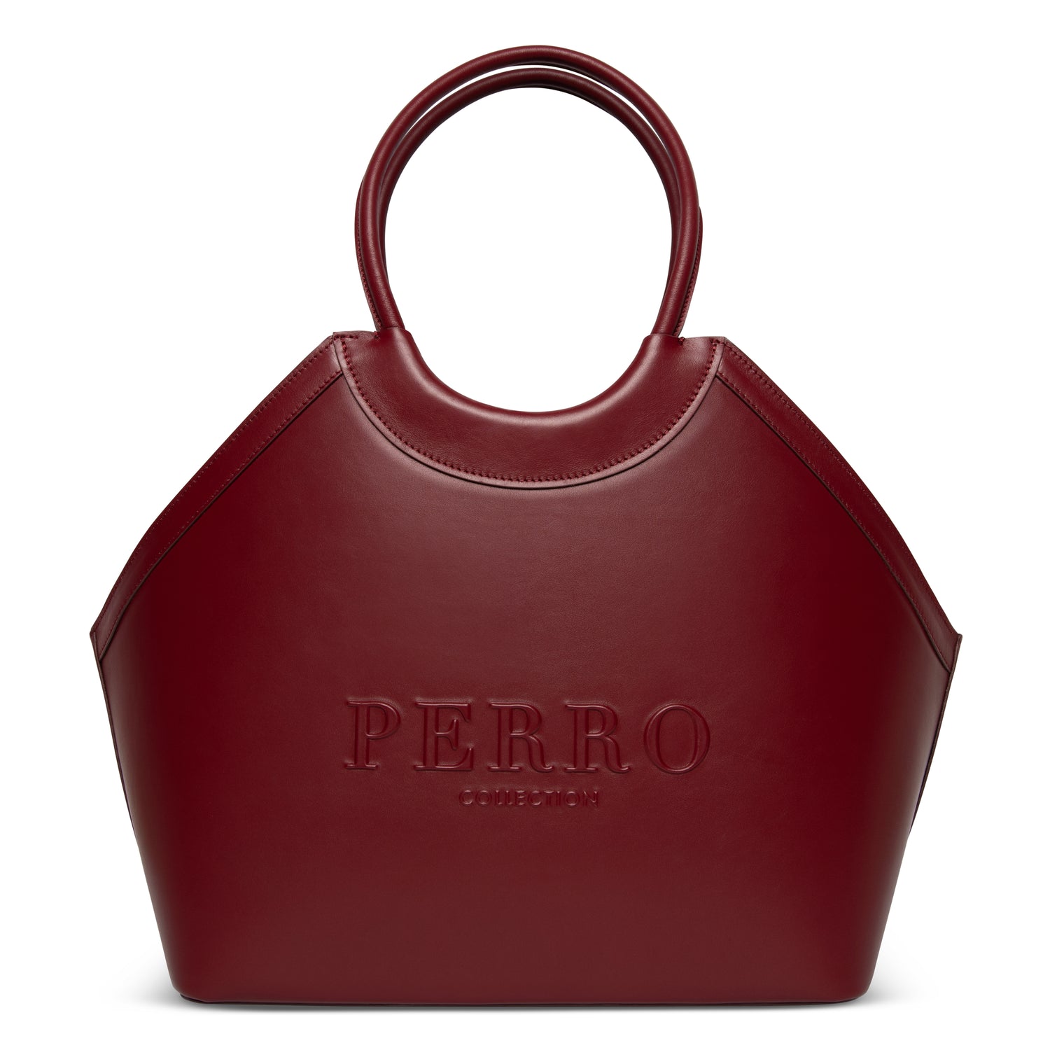Perro shopper. Luxurious leather dog carrier by Perro Collection