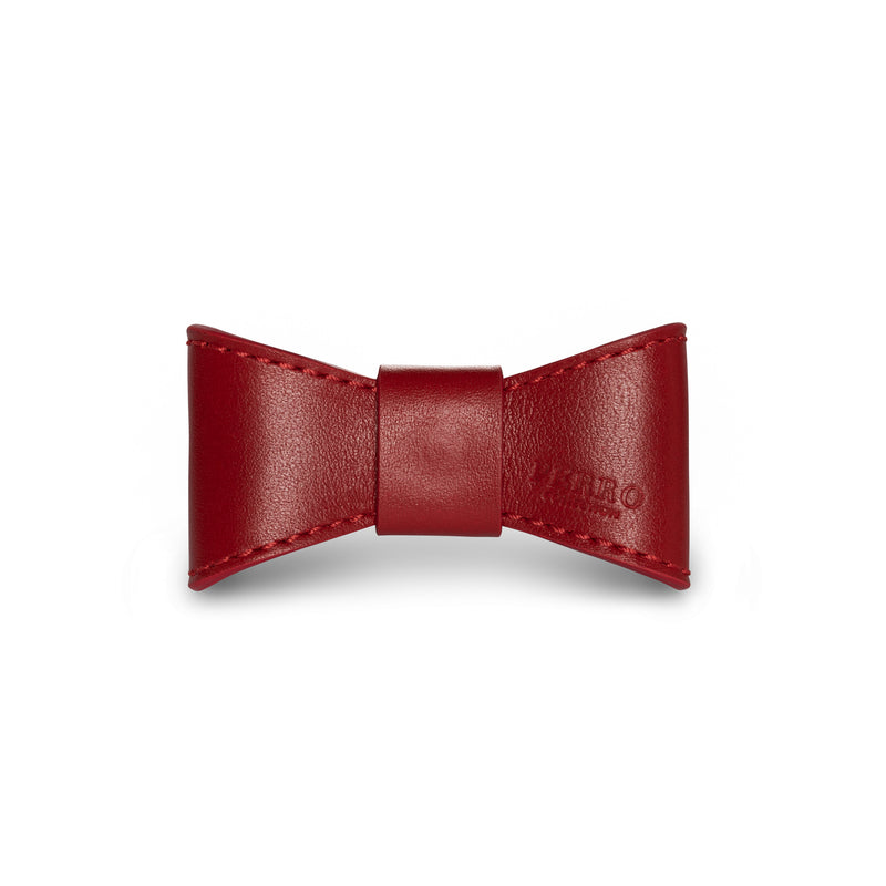 Scarlet Collar - A classic scarlet red dog collar made in Italy